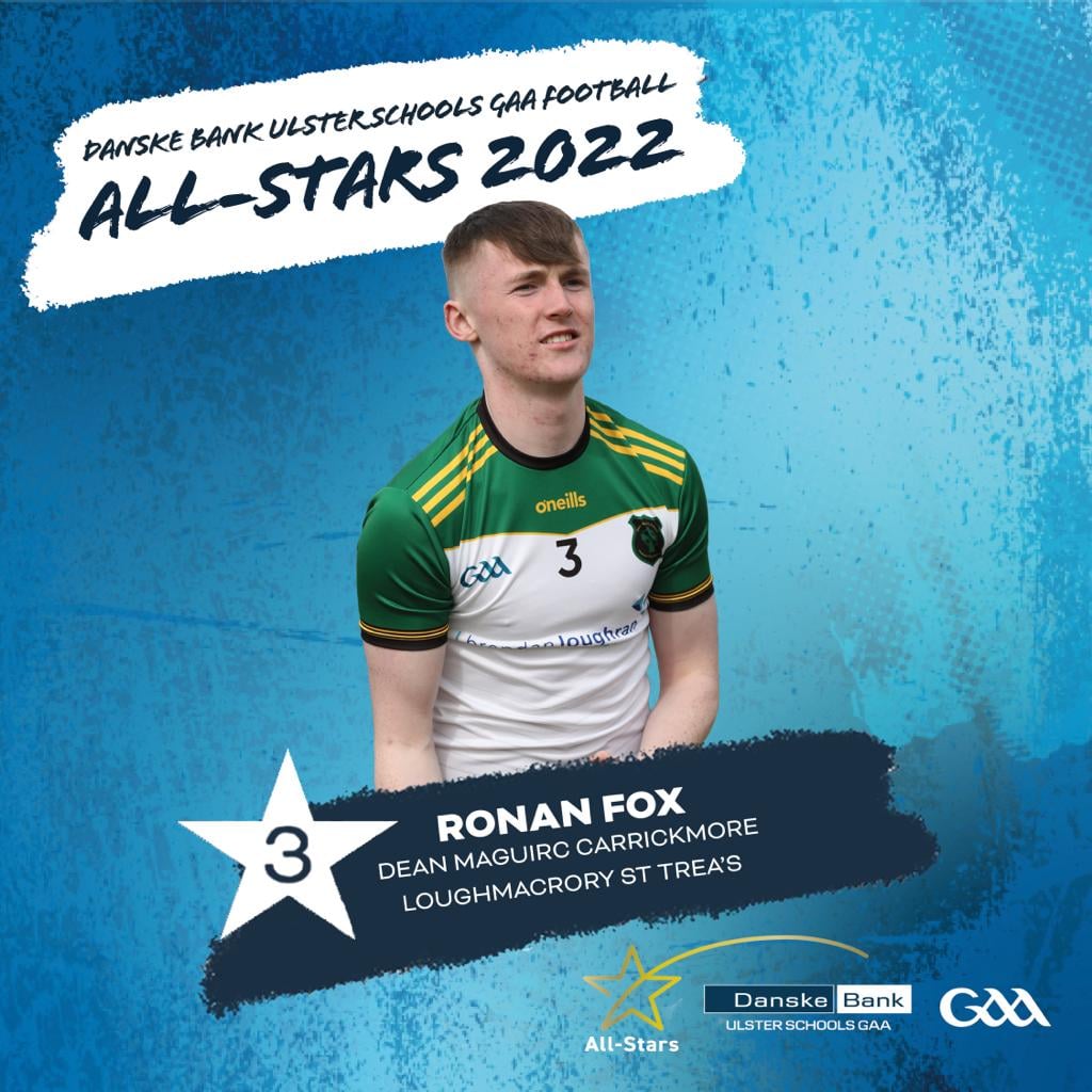 Ronan Fox - Ulster Schools GAA