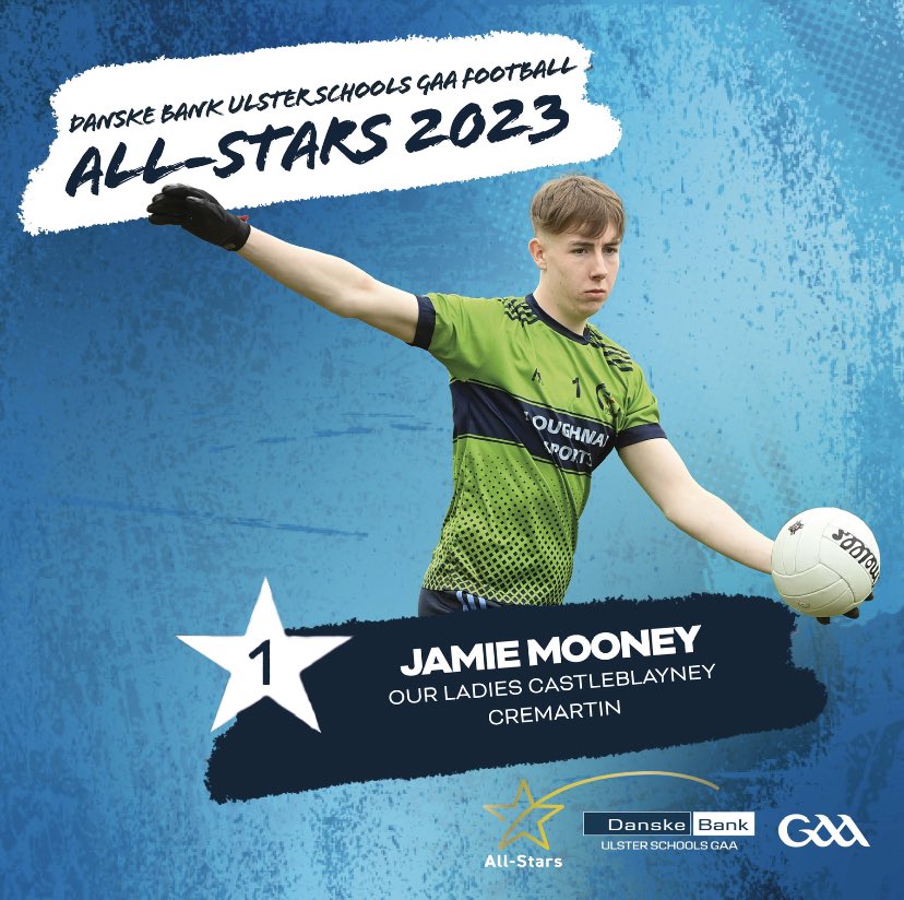 Jamie Mooney 1 - Ulster Schools GAA