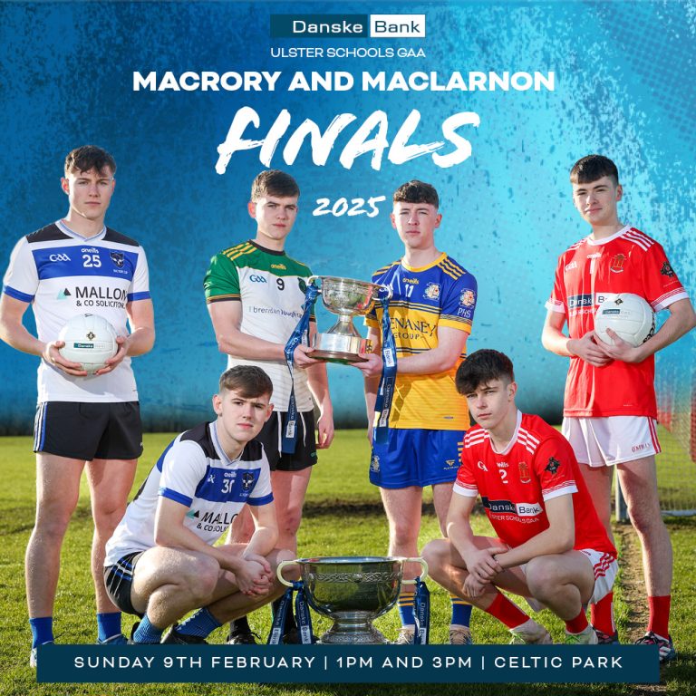 MacRory MacLarnon Final Information - Ulster Schools GAA